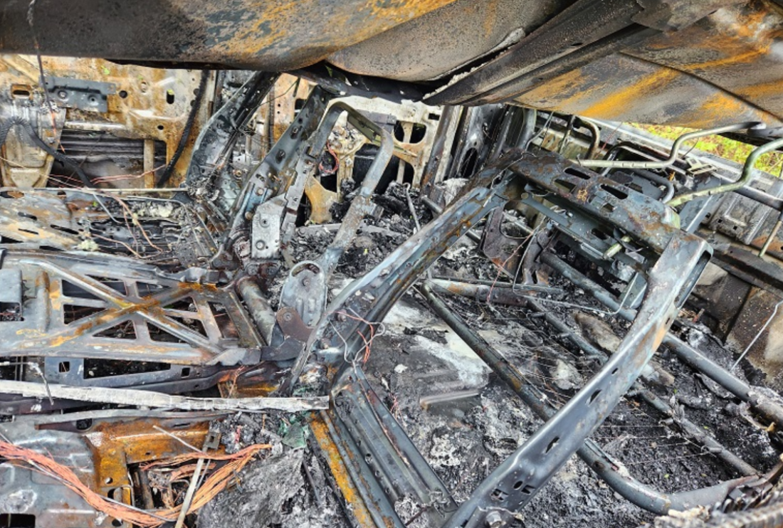 Five rescued from vehicle burning off Lillooet Pioneer Road 40 - The ...