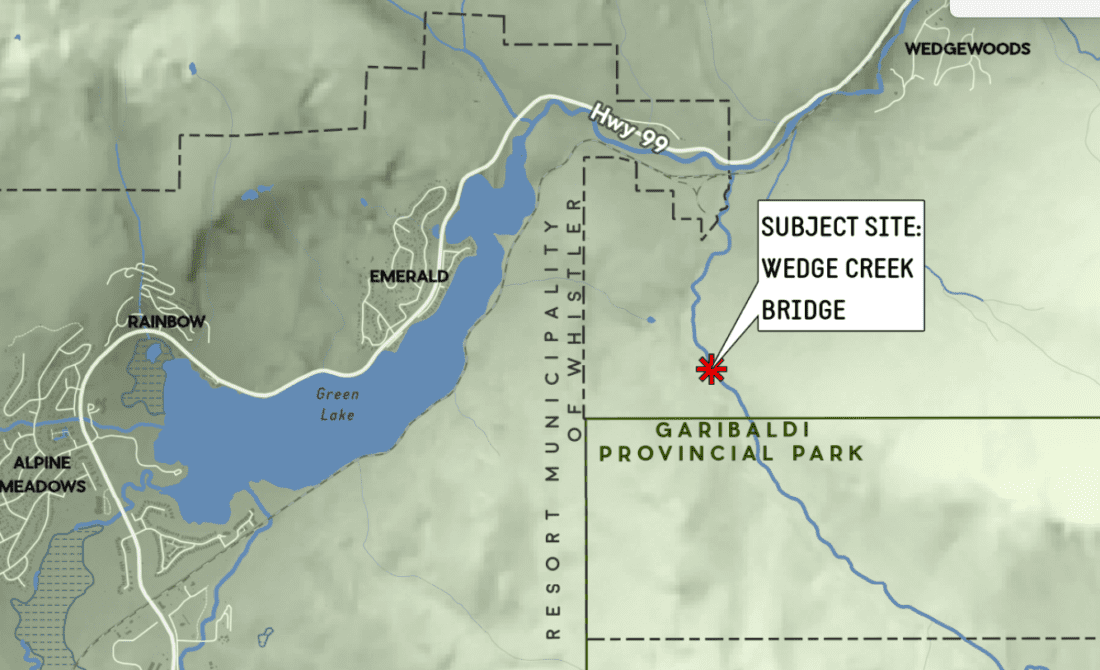 Whistler Plans to Build New Suspension Bridge Over Wedge Creek